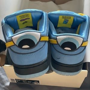 Nike | Shoes | Bubbles Powerpuff Nike Sb Dunks Blue Size 65 | Poshmark